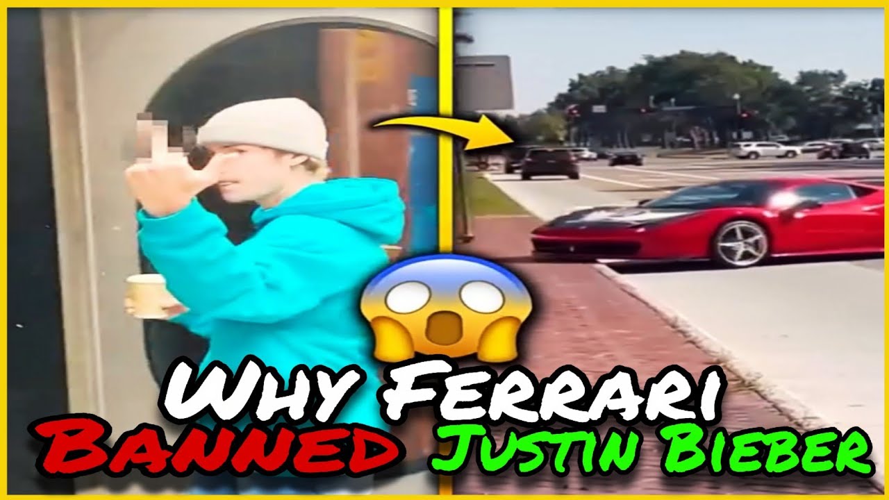 Why Ferrari Banned Justin Bieber 😨 | Curious Boby - YouTube