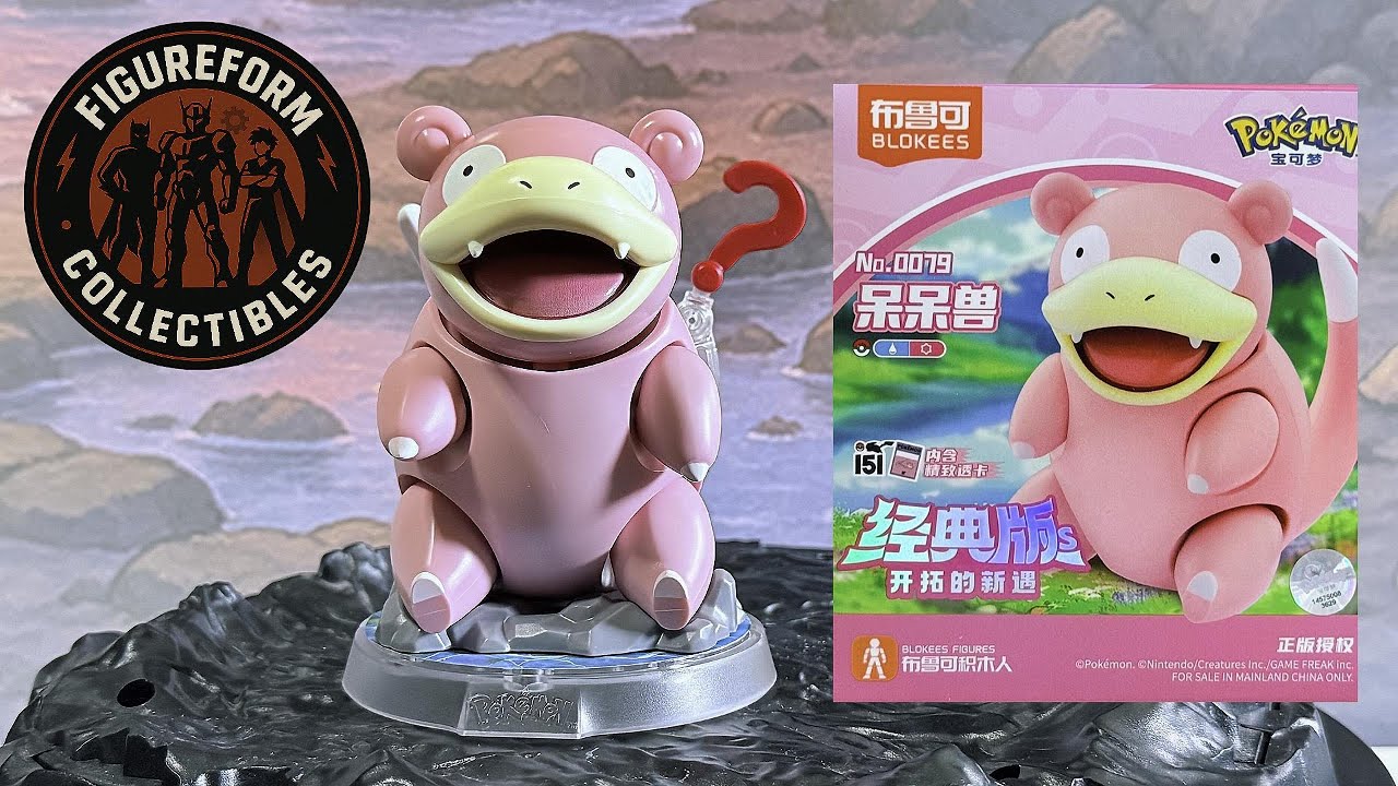 UNBOXING & FULL BUILD Blokees Pokemon Slowpoke Classic Class Version S ...