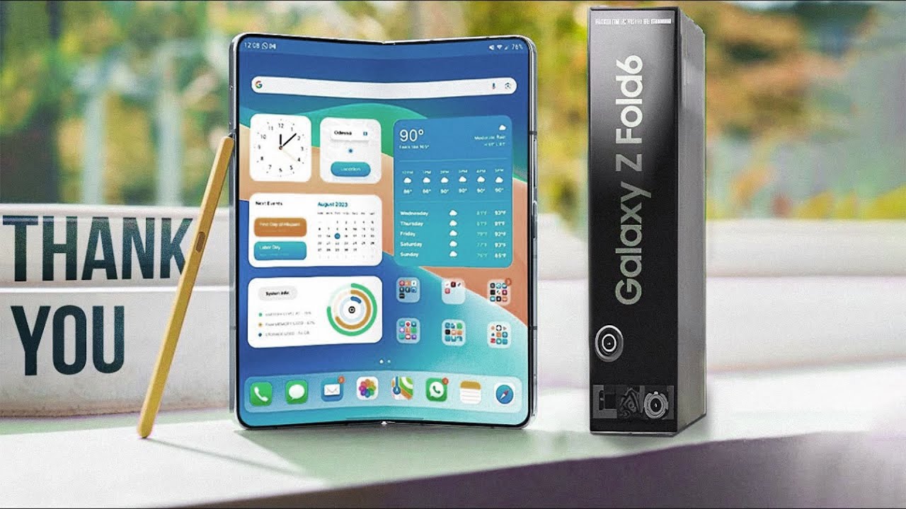 Samsung Galaxy Z Fold 6 Ultra Confirmed it's Launched in UK - YouTube