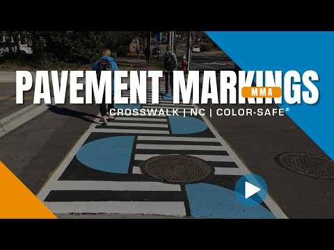 Color Safe Chapel Hill NC Cross Walks - YouTube