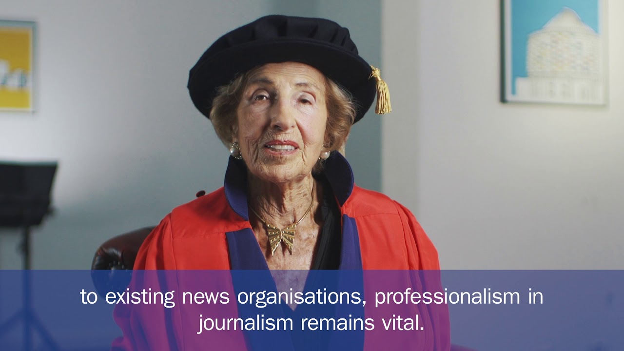 Hella Pick CBE - University of Sussex honorary graduate 2018 - YouTube