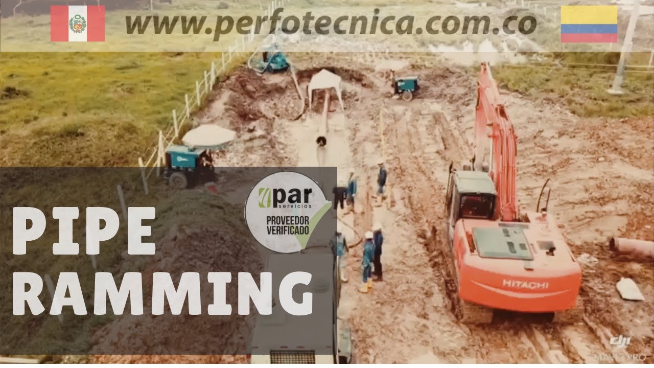 PERFORACIÓN HORIZONTAL PIPE RAMMING - YouTube