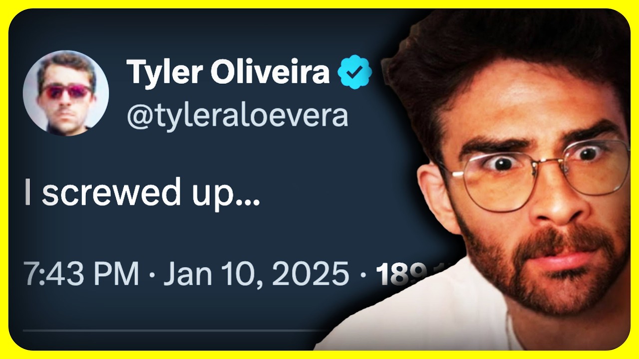 Tyler Oliveira Gets EXPOSED As A FAKE Journalist | Hasan Reacts to j ...