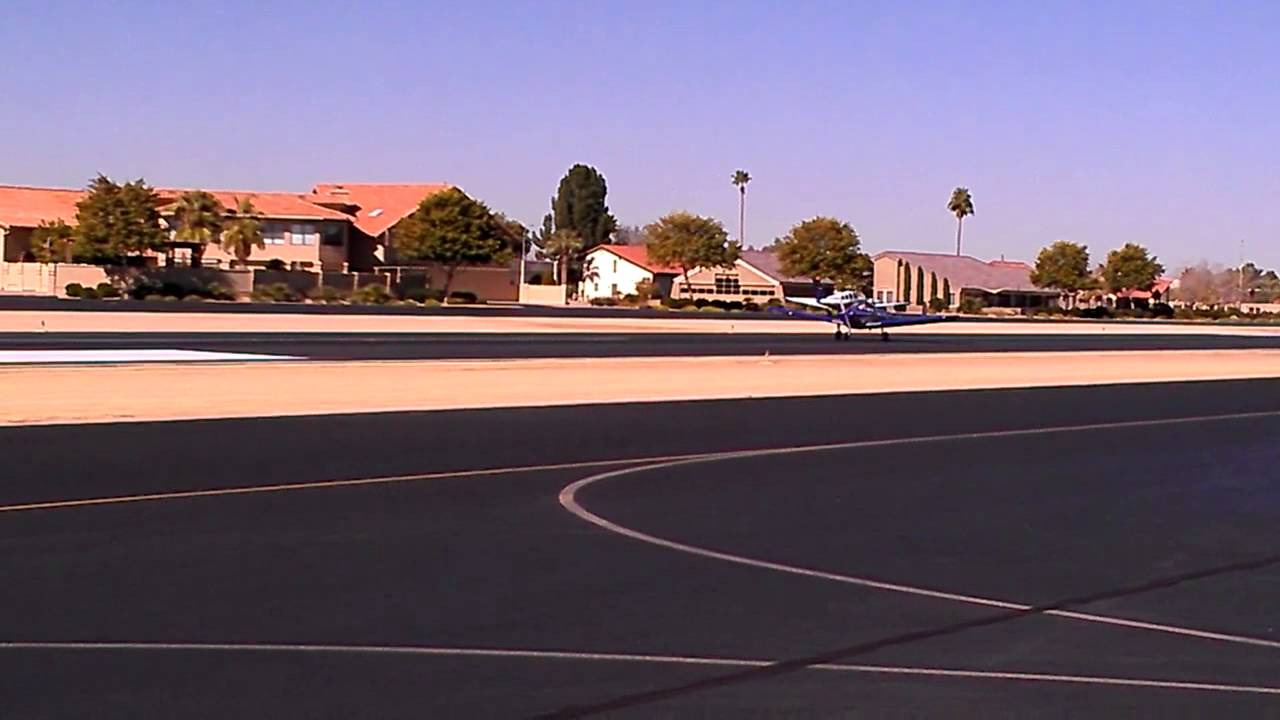 Clyde Williams 1946 Ercoupe landing and full stop - YouTube