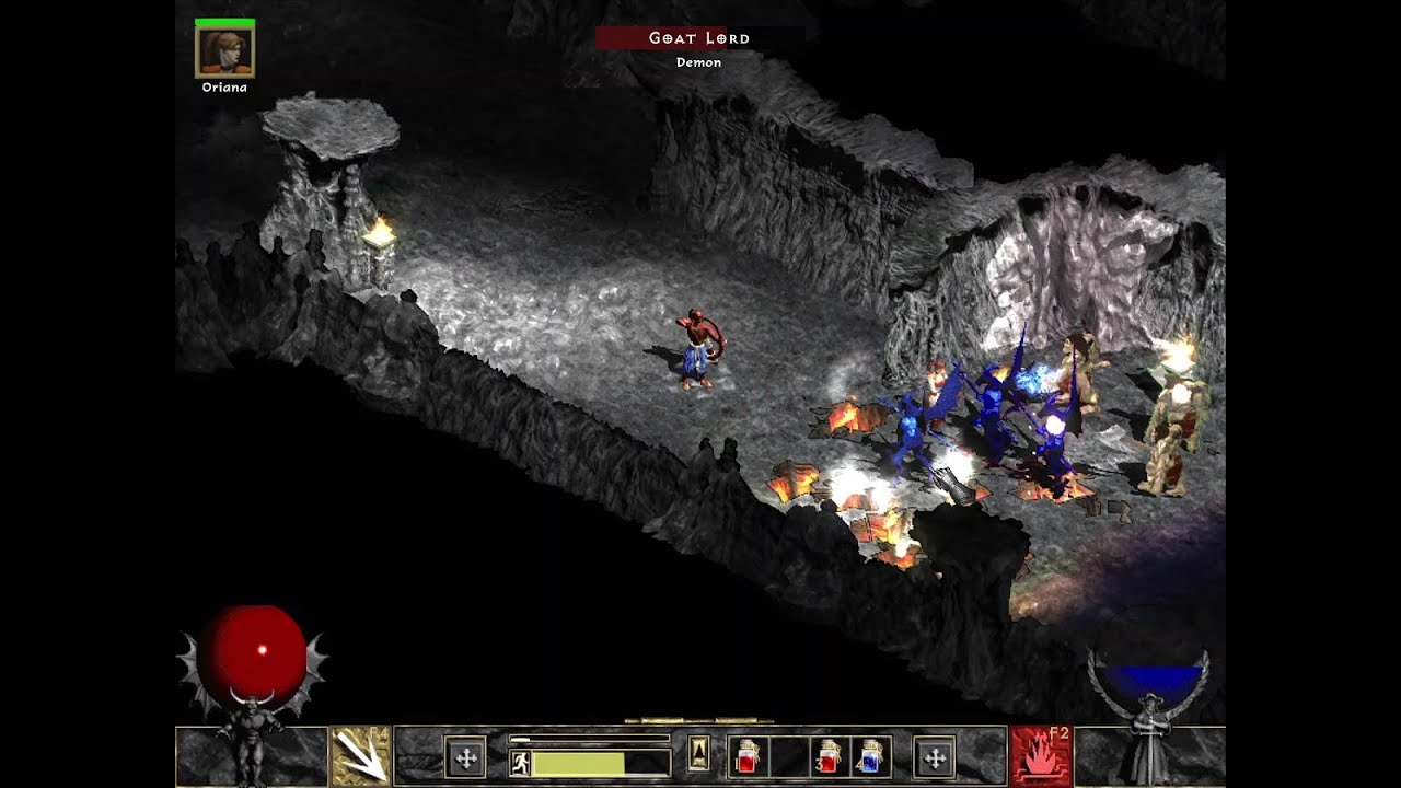 Diablo Back to Hellfire Mod - Monk Playthrough #21 The Frozen Keep ...