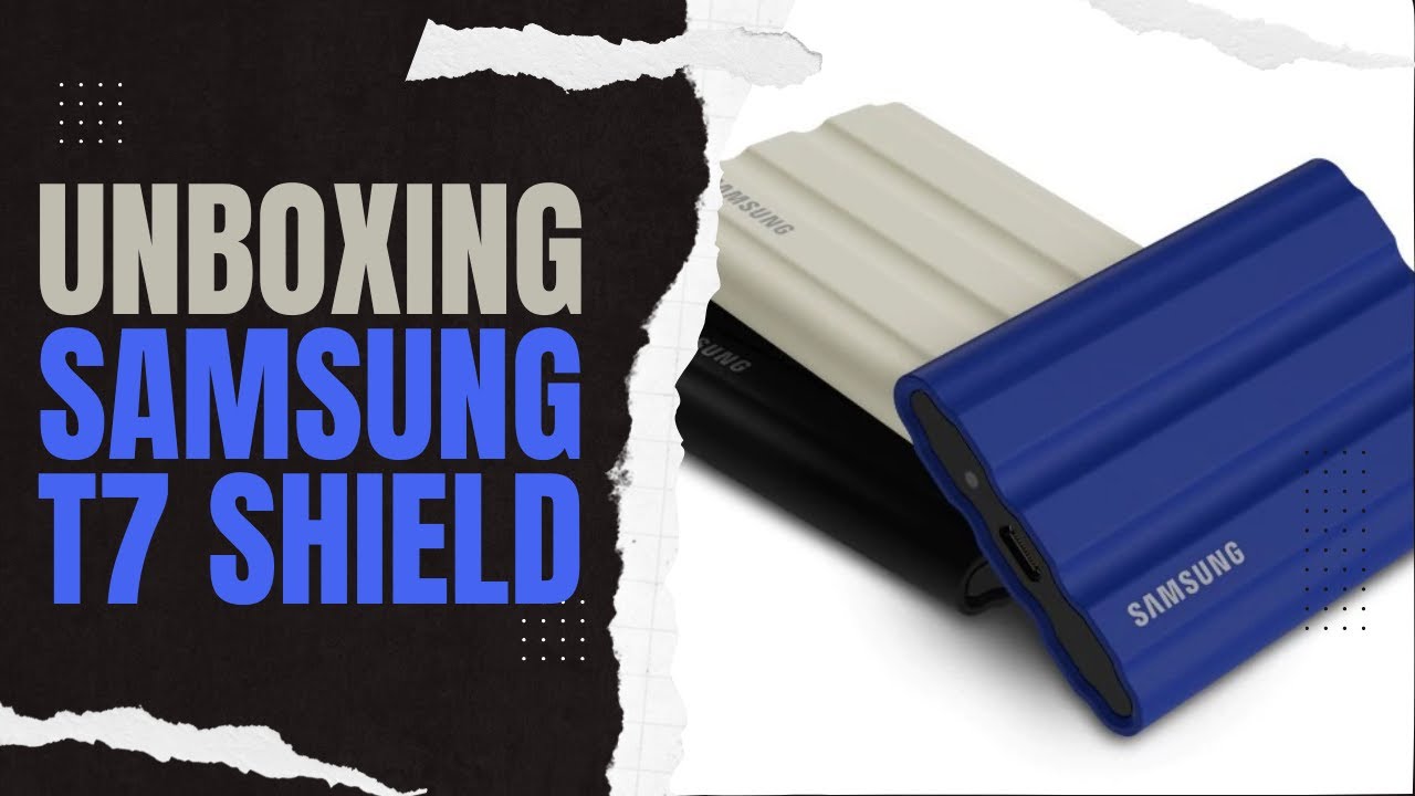 New Favorite Portable SSD: Samsung T7 Shield Unboxing - YouTube