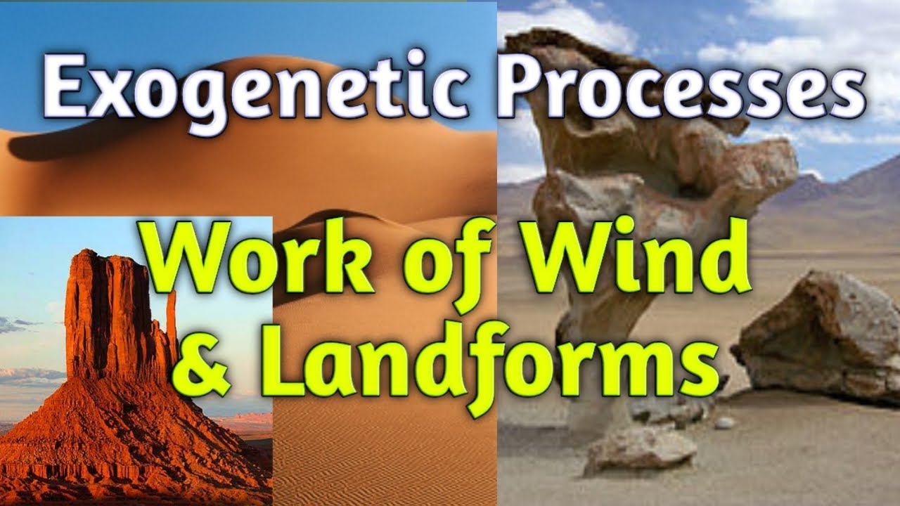Exogenetic Processes : Wind erosion and landforms - YouTube