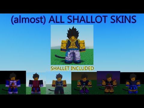 (Almost) ALL SHALLOT SKINS (DBR) - YouTube