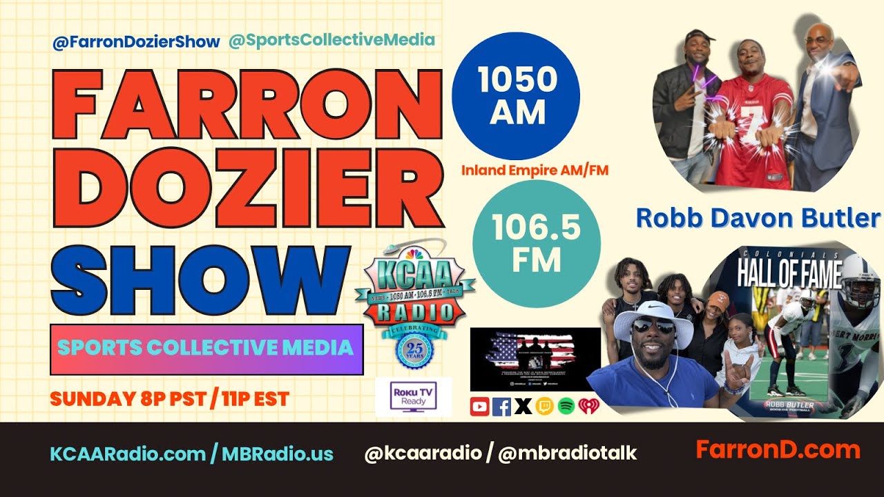 Parenting, Faith & Playoff Action: The Farron Dozier Show with Robb ...