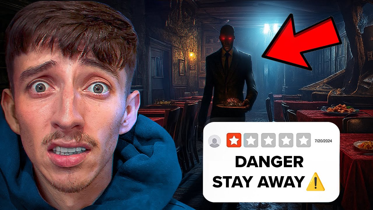 Eating At The Most HAUNTED Restaurant In My City… - YouTube
