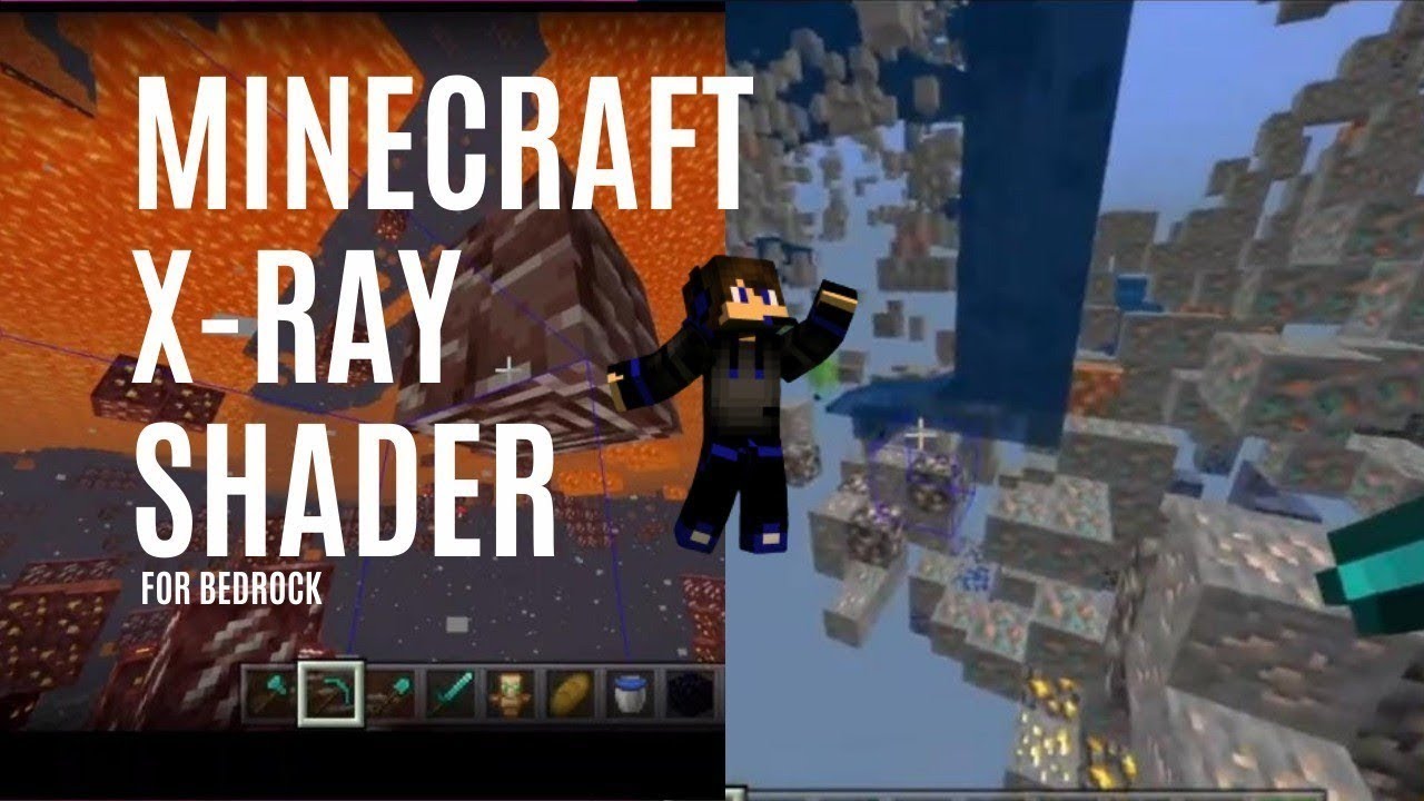 Best X-Ray Mod for Minecraft PE 1.19 Malayalm__ atredstudio_ - YouTube