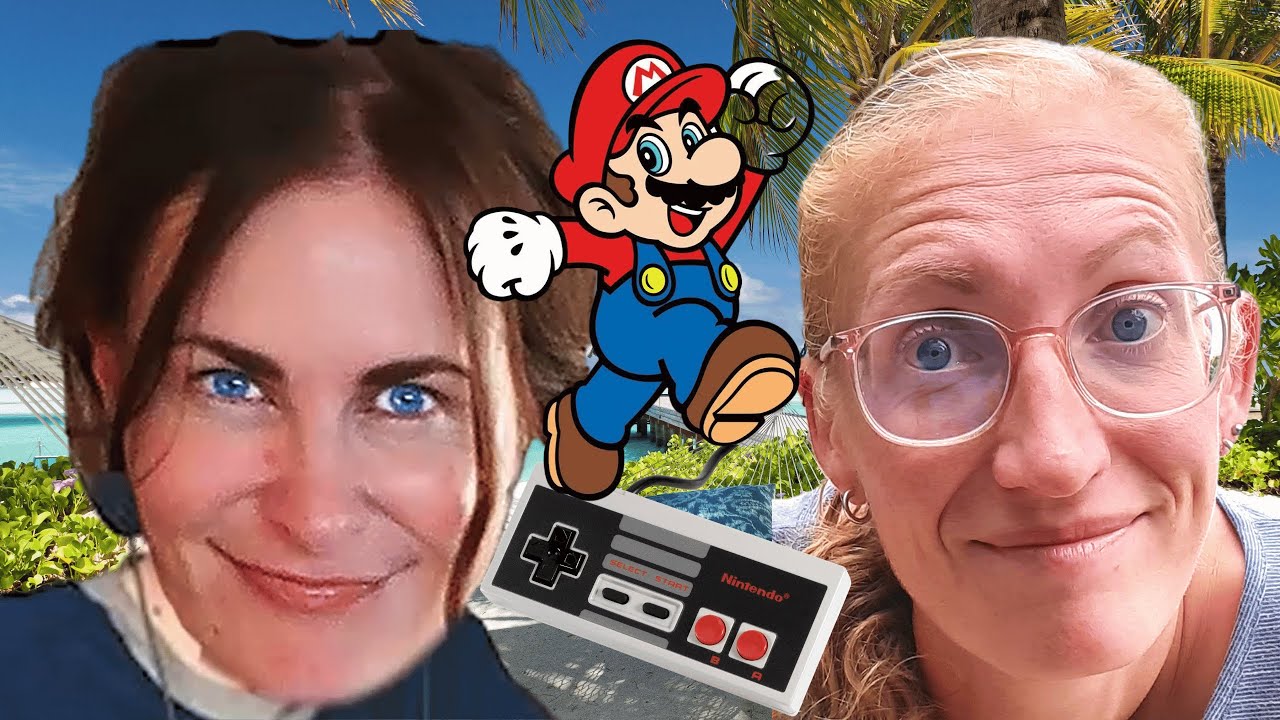 Do the GAMER MOMS meet in 2023?? | SUPER MARIO Challenge issued ...