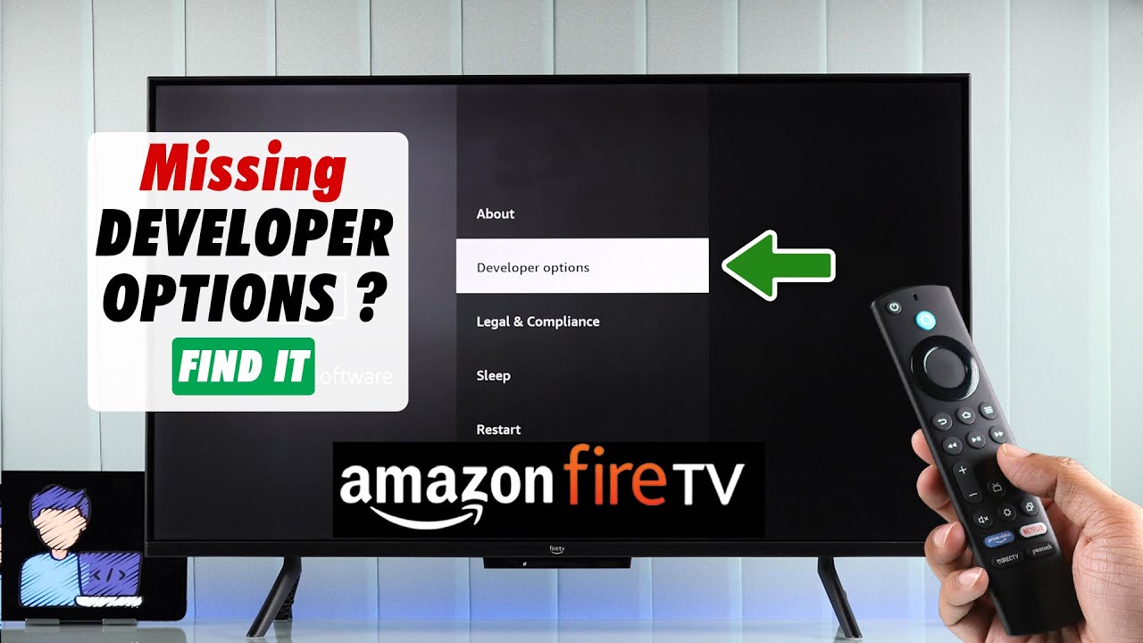 Amazon FIRE TV: How to Find Missing Developer Options! [Enable] - YouTube