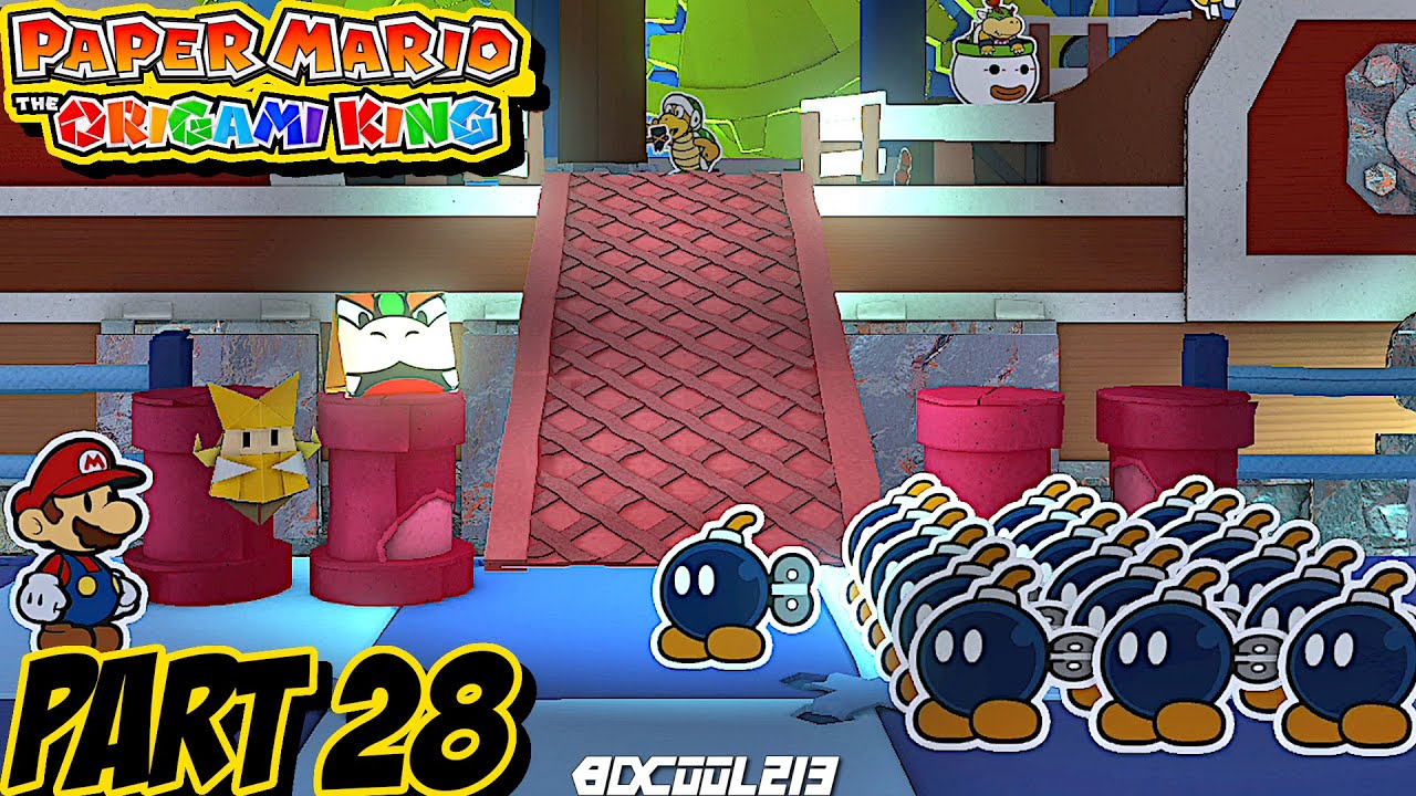 Paper Mario The Origami King Gameplay Walkthrough Part 28 - YouTube