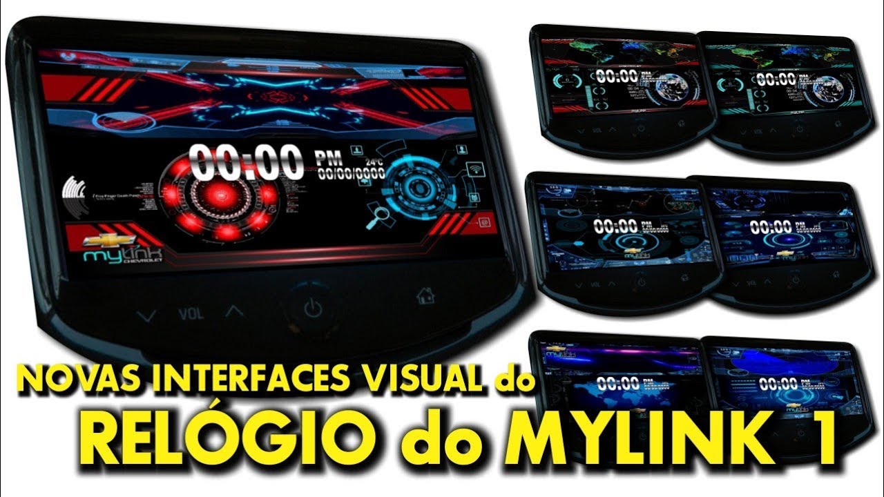 MYLINK 1 NOVAS INTERFACES "RELÓGIO DESLIGADO" - Disponíveis para ...