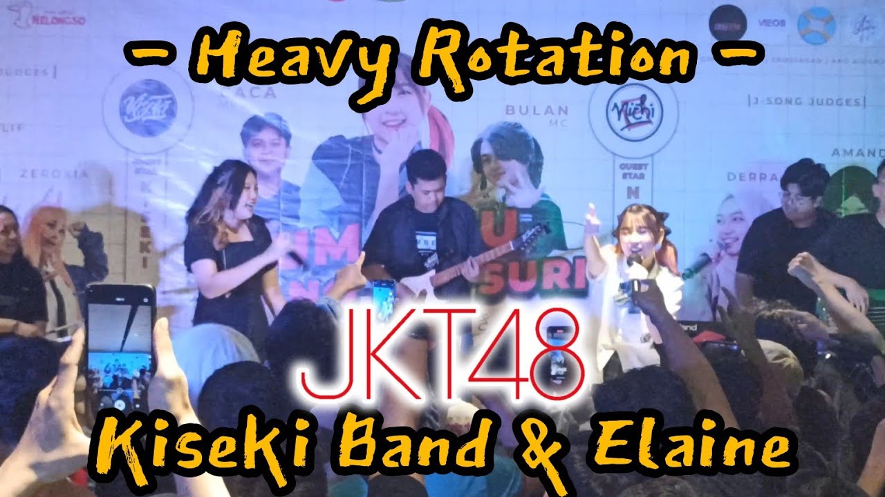 JKT48 - Heavy Rotation (ヘビーローテーション) Cover by KISEKI BAND - YouTube