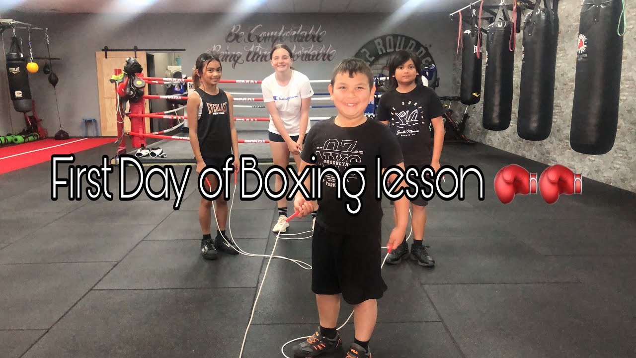 First Day of Boxing lesson 🥊 | kids beginners | Proud Mum&Dad | 🥊🇦🇺 ...