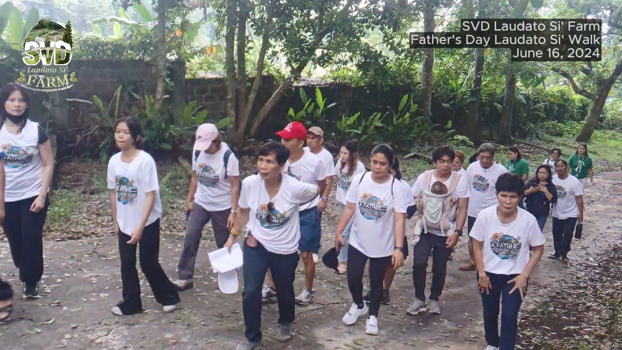 SVD Farm hosts first-ever Laudato Si' Walk for Father's Day - YouTube