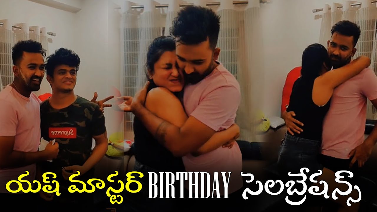 ChoreoGrapher Yash Master Birthday Celebrations 2021 Sanketh,Yash ...