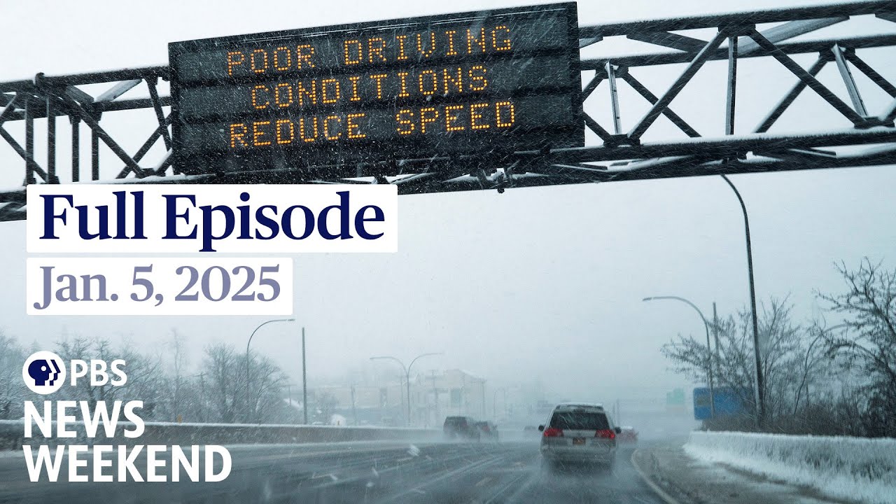 PBS News Weekend full episode, Jan. 5, 2025 - YouTube