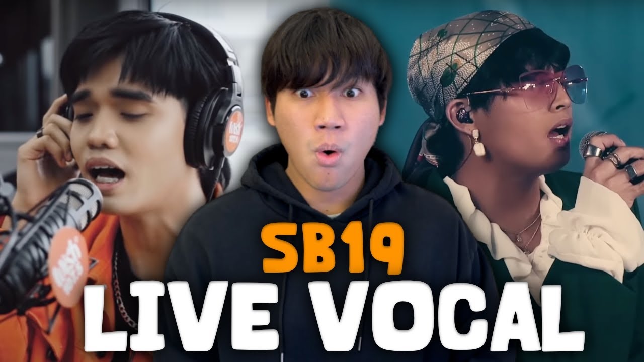 [REACTION] SB19 LIVE VOCAL MONSTER !!!! // Tilaluha, MAPA, Hanggang Sa ...
