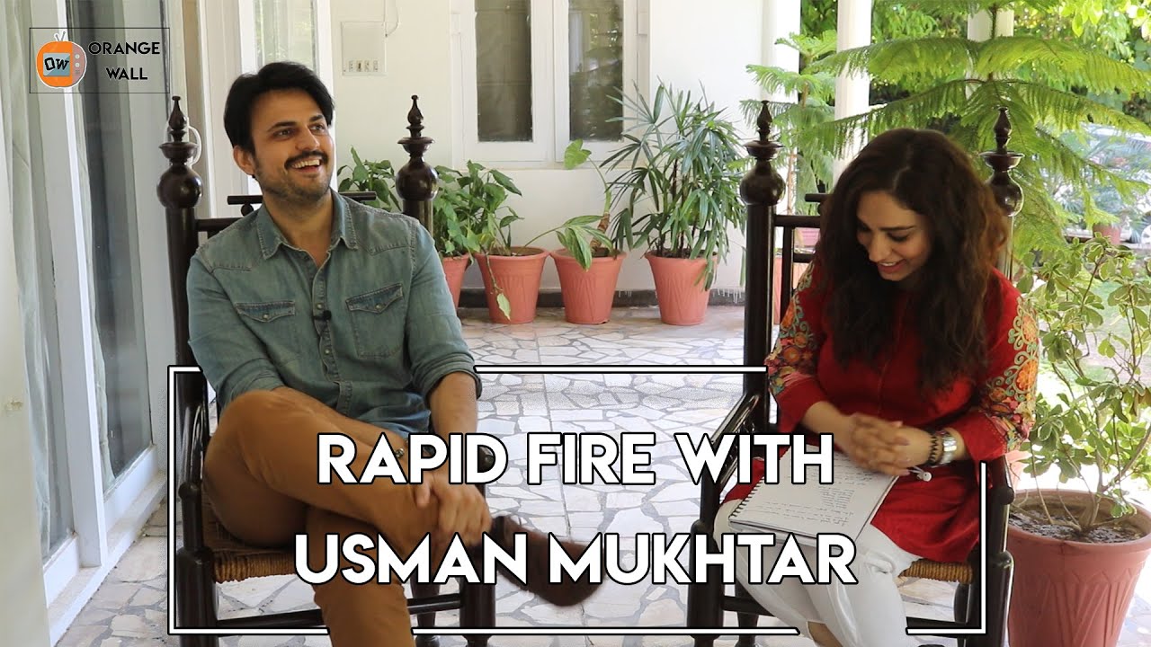 RAPID FIRE WITH USMAN MUKHTAR | RANKING PAKISTANI ACTORS & ACTRESSES ...