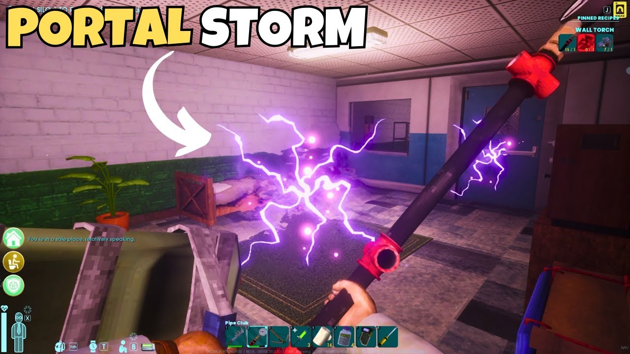 ITS HAPPENENING.. PORTAL STORM AT MY BASE | ABIOTIC FACTOR #3 - YouTube