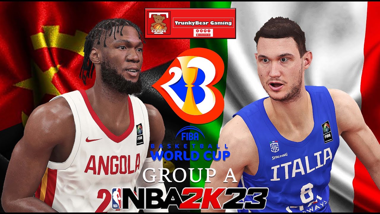 FIBA World Cup 2023 | Italia VS Angola | NBA 2K23 PC Gameplay - YouTube