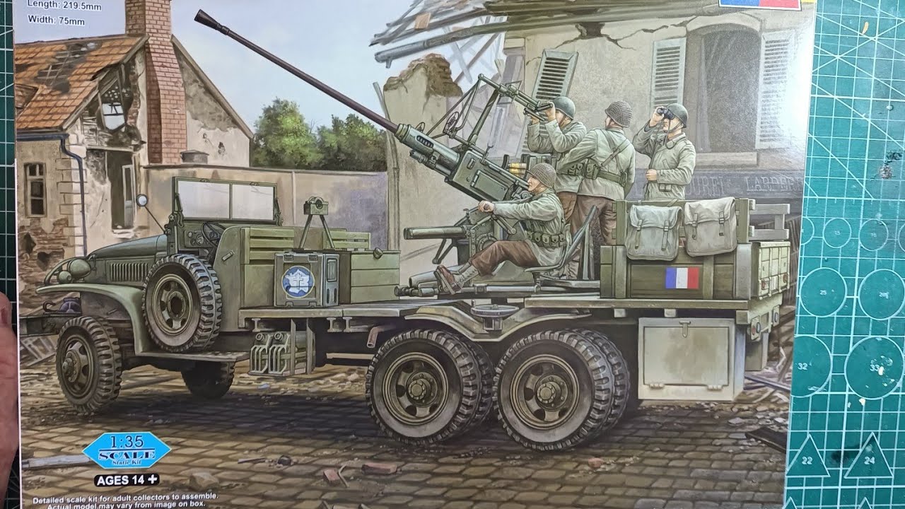 GMC 6 x 6 Truck with 40mm Bofors Part 2 - YouTube