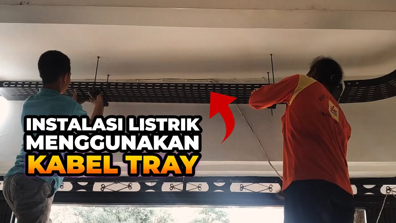 Instalasi Listrik Dengan Kabel Tray Untuk Cafe Dengan Tema Industrial ...