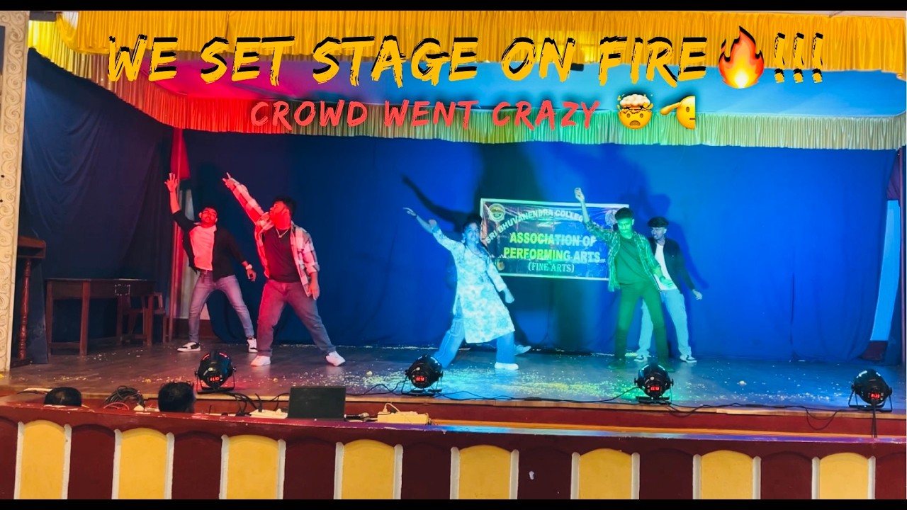 Energetic Dance Performance 💃|| Group dance|| Competition level group ...