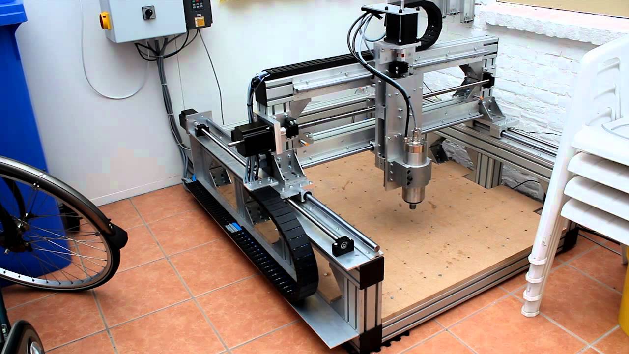 cnc portaalfrees. - YouTube