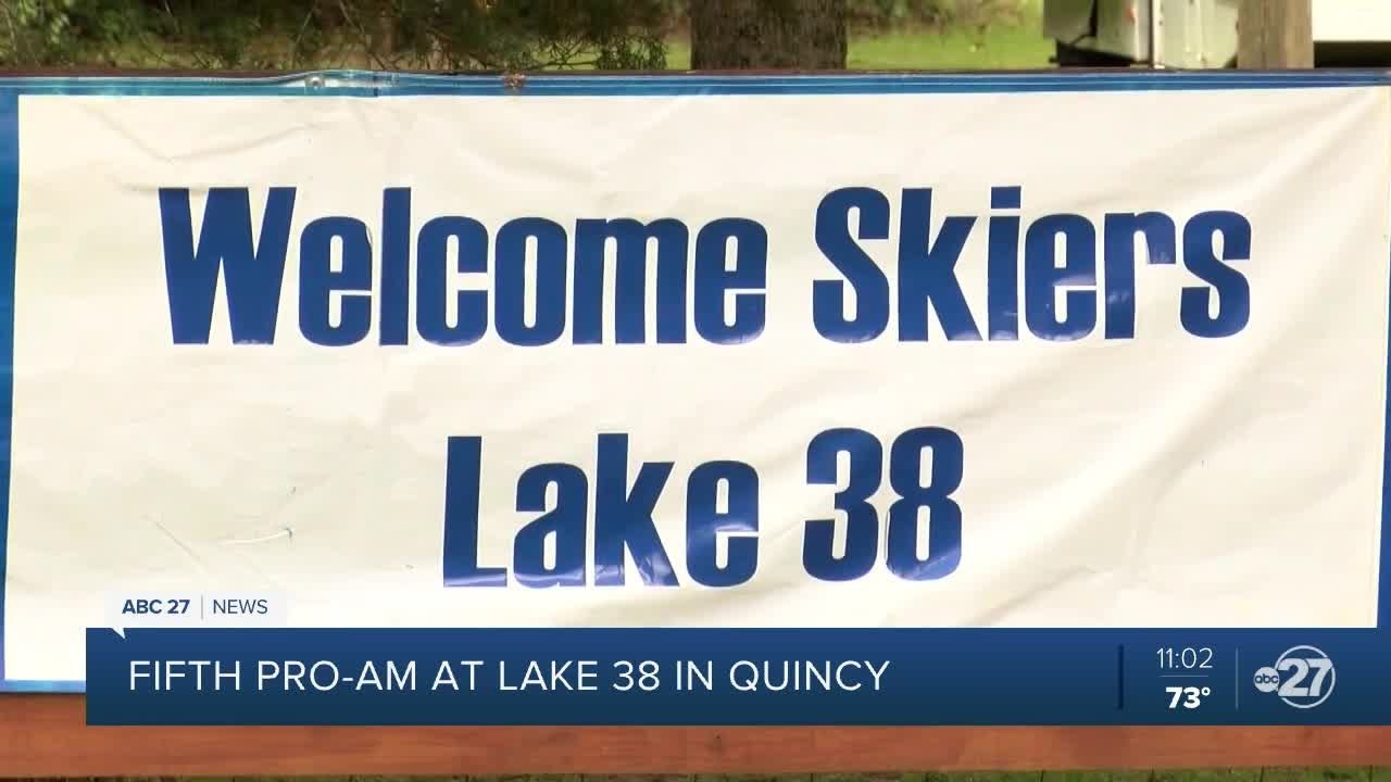 Lake 38 Water Skiing pro-am features more than 50 professionals - YouTube