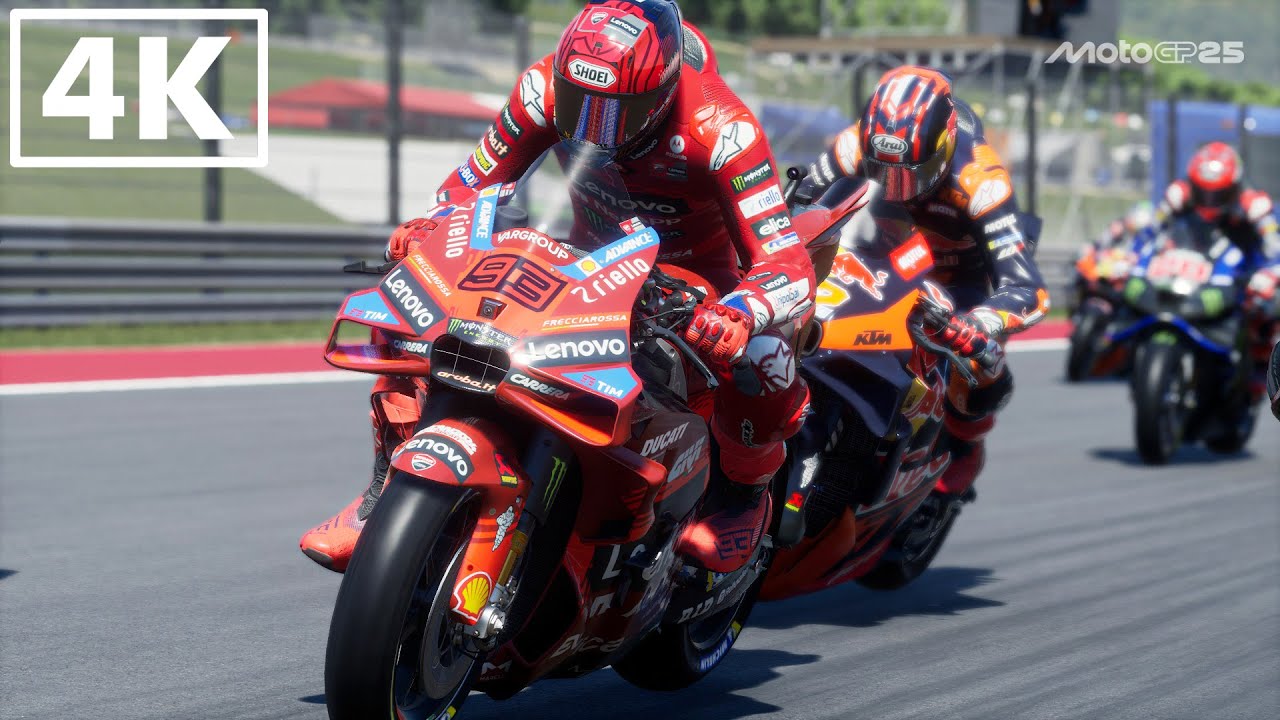 MotoGP 25 Mod Marc Marquez #MM93 New Ducati Lenovo livery 2025...Race ...