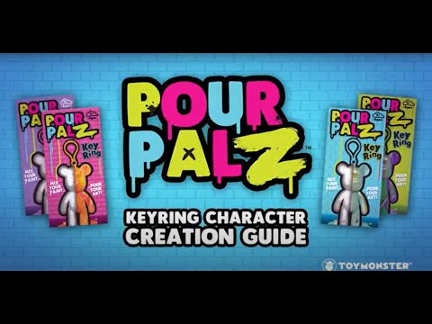 POUR PALZ KEYRING CREATION GUIDE | BY TOYMONSTER - YouTube