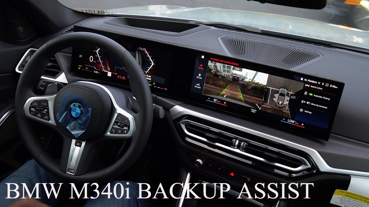 New BMW M340i Backup Assist Program - YouTube
