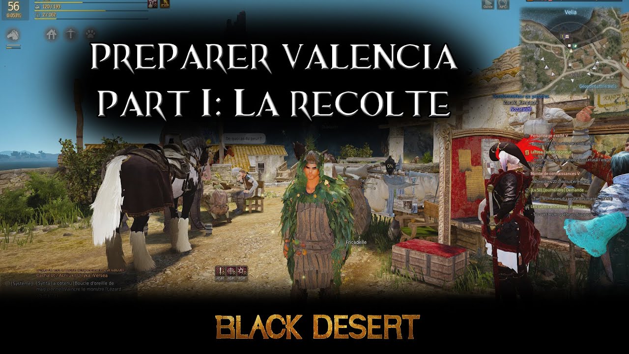 BDO Préparer Valencia Part 1: La récolte utile (Guide de récolte / +20 ...