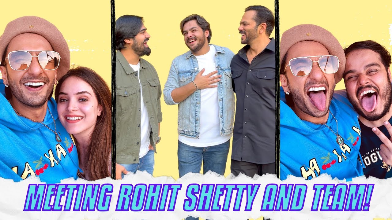 Ashish Chanchlani team meets Rohit Shetty team ️ - YouTube
