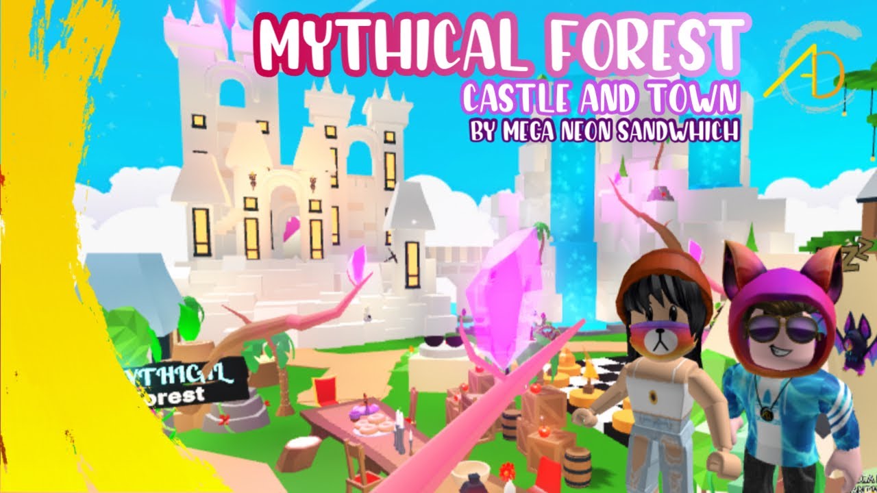 *MYTHIC EGG FOREST* Glitch Build Castle and Town @MegaNeonSandwich ...