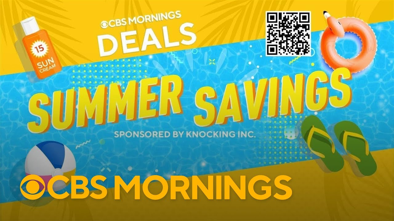Exclusive discounts from CBS Mornings Deals - YouTube
