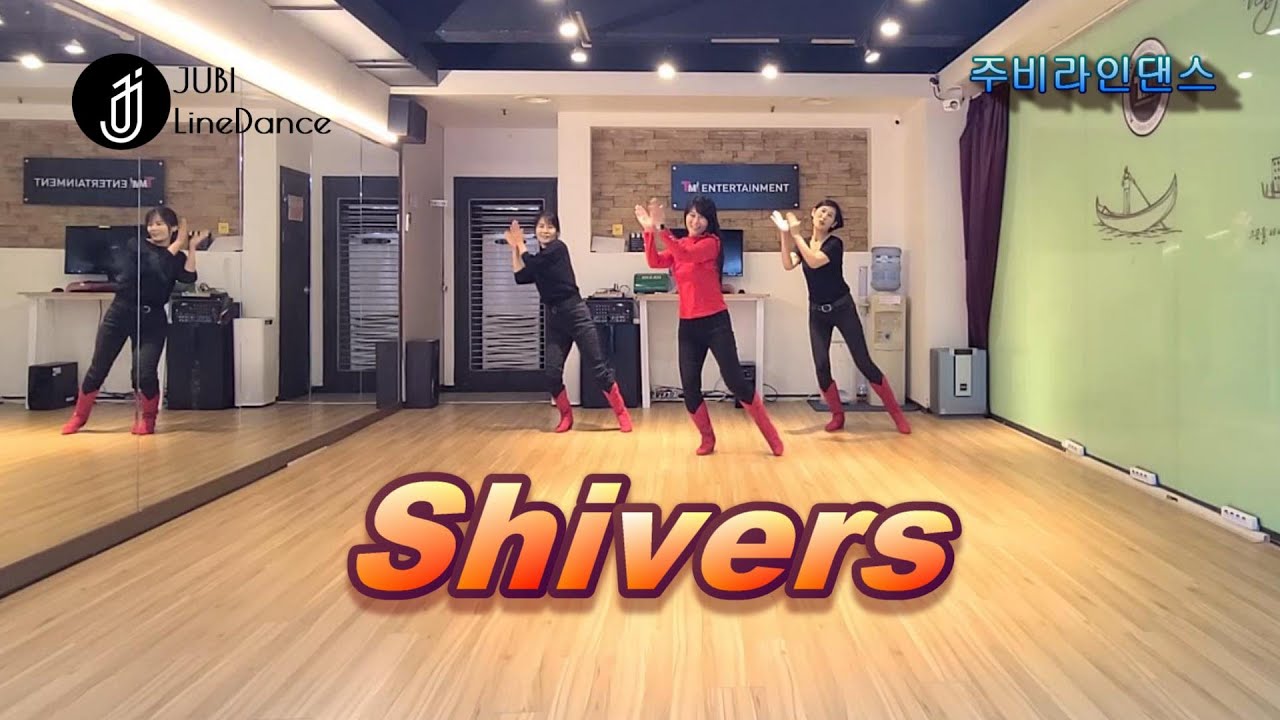 Shivers Line Dance / Christina Yang (KOR) / High Beginner - YouTube
