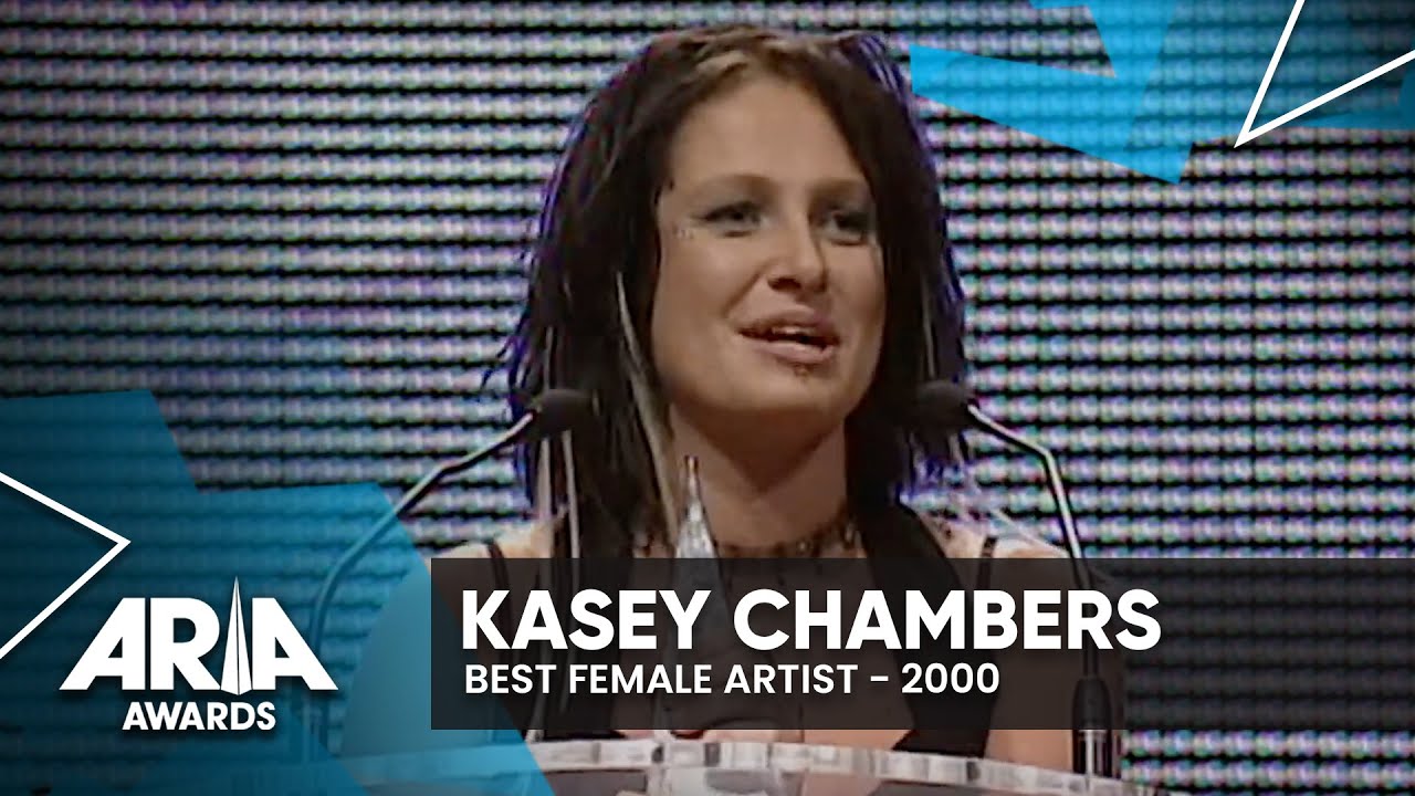 Kasey Chambers wins Best Female Artist | 2000 ARIA Awards - YouTube