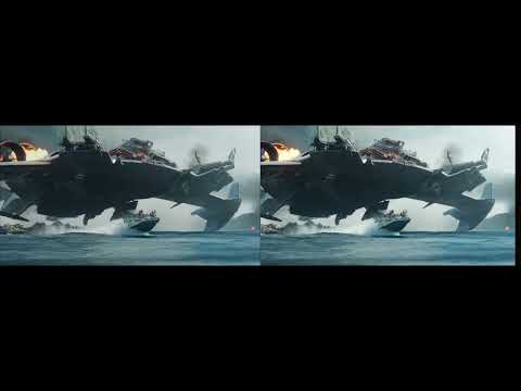 avatar 2 ship wreck 3D SBS, 2D to 3D conversion at home! - YouTube