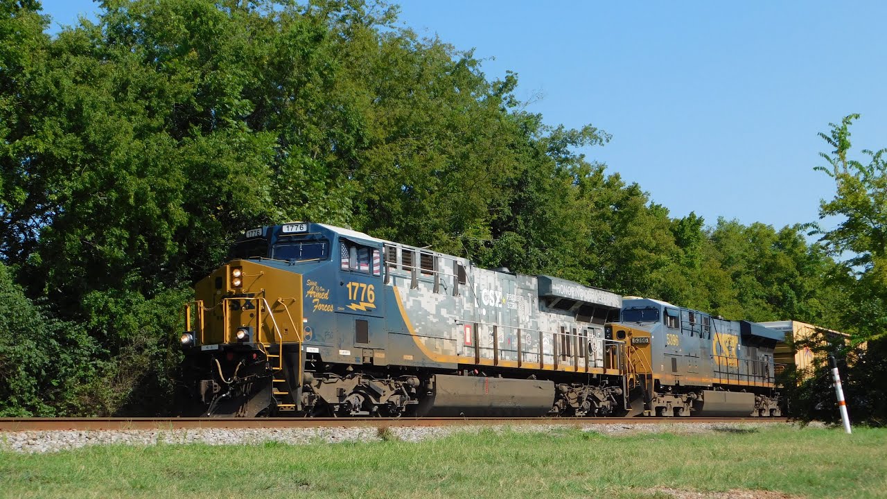 Early morning railfanning on the CSX Nashville Terminal with CSX 1776 ...