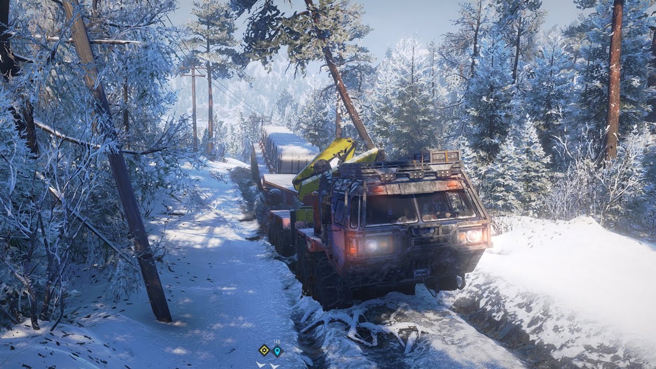 S7_Delivering Metal Rolls with Derry Special | SNOWRUNNER GAMEPLAY ...