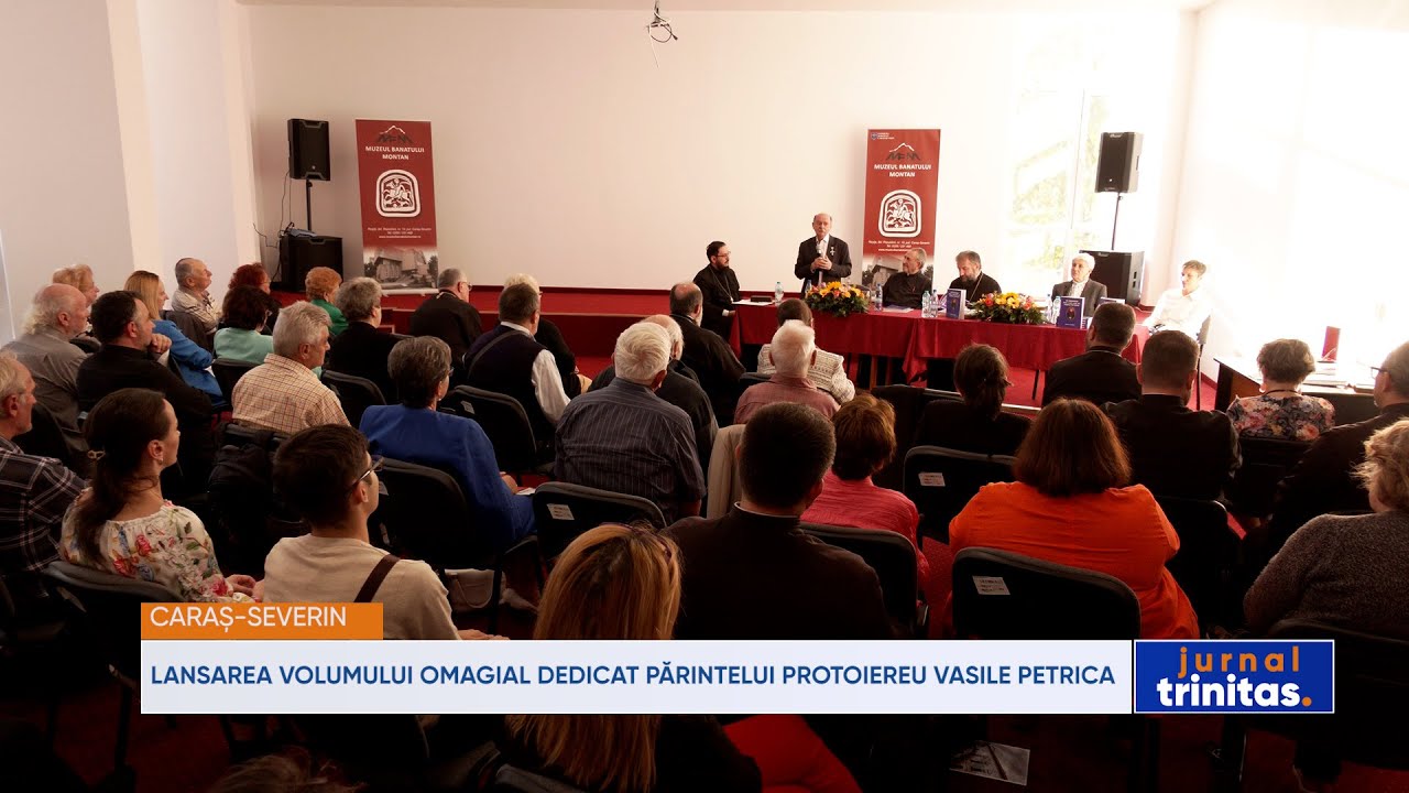 Lansarea volumului omagial dedicat părintelui protoiereu Vasile Petrica ...