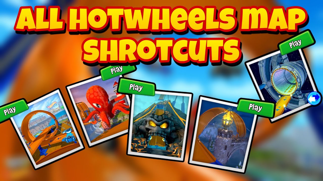 All Hotwheels Map Shortcuts 🗺️ | Beach Buggy Racing 2 🏖🏁| BB Racing 2 ...