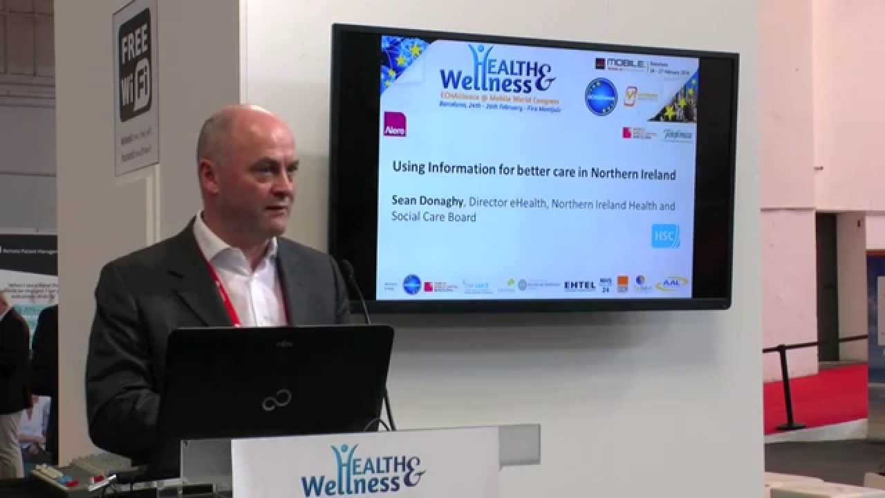 Sean Donaghy, Northern Ireland Health Board, at ECHAlliance @ Mobile ...