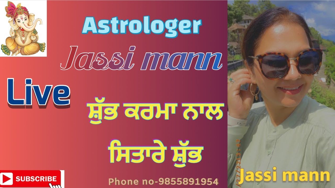 Jassi Maan Astrologer Zee Punjab Show Call: 98558-91954, 98145-42756 ...