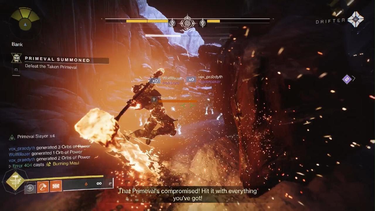 Destiny 2 - Burning Maul is Broken OP - YouTube